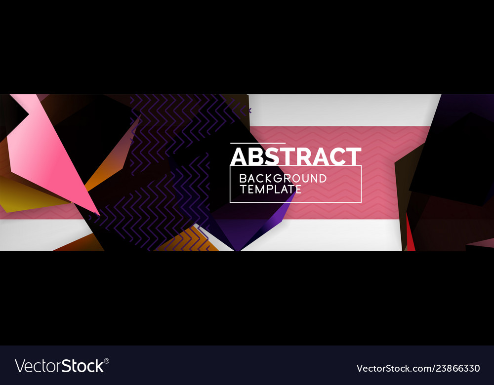 Minimalistic geometric abstract background Vector Image