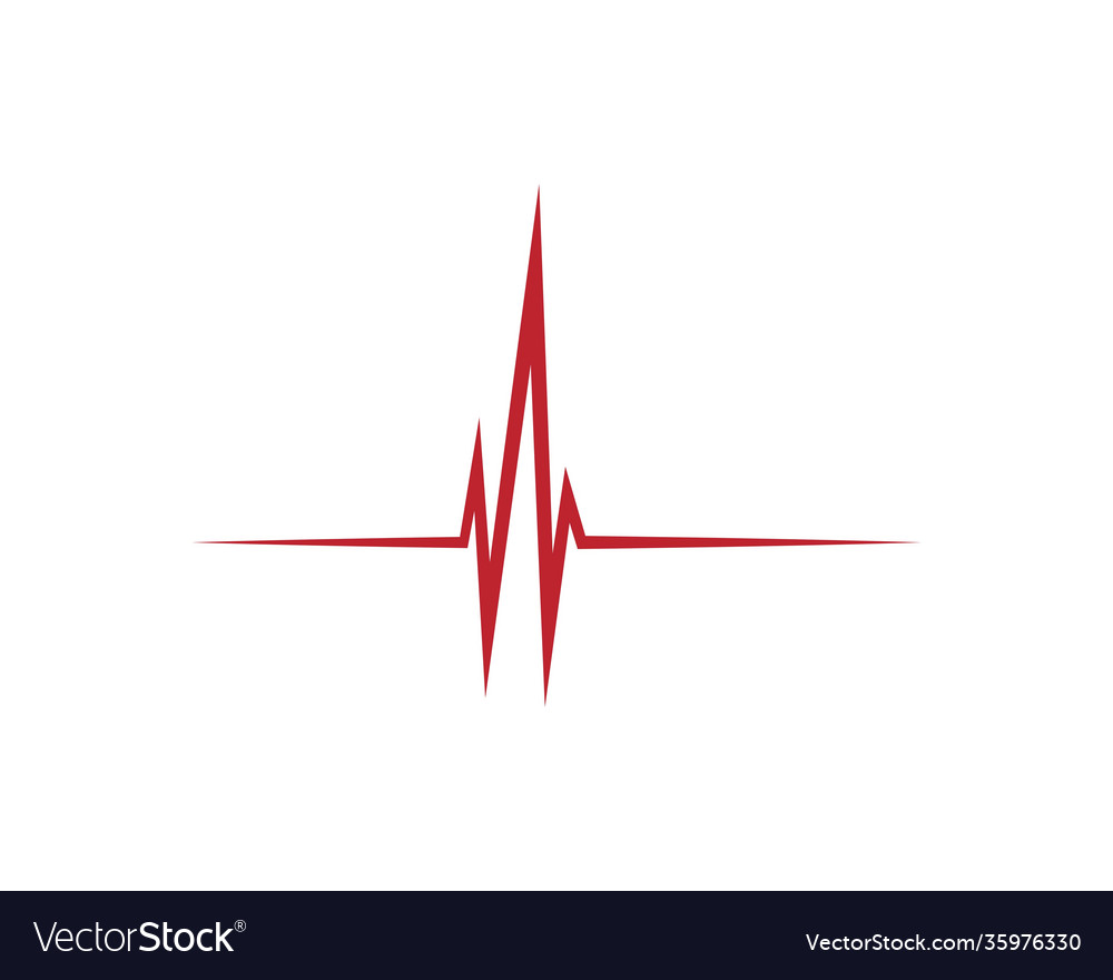 Pulse Royalty Free Vector Image - VectorStock