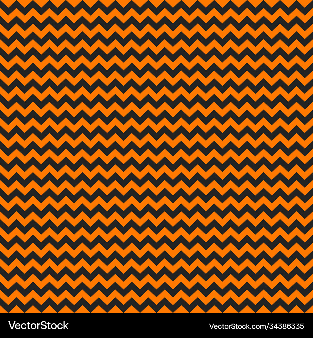 Zig zag halloween pattern abstract chevron lines Vector Image