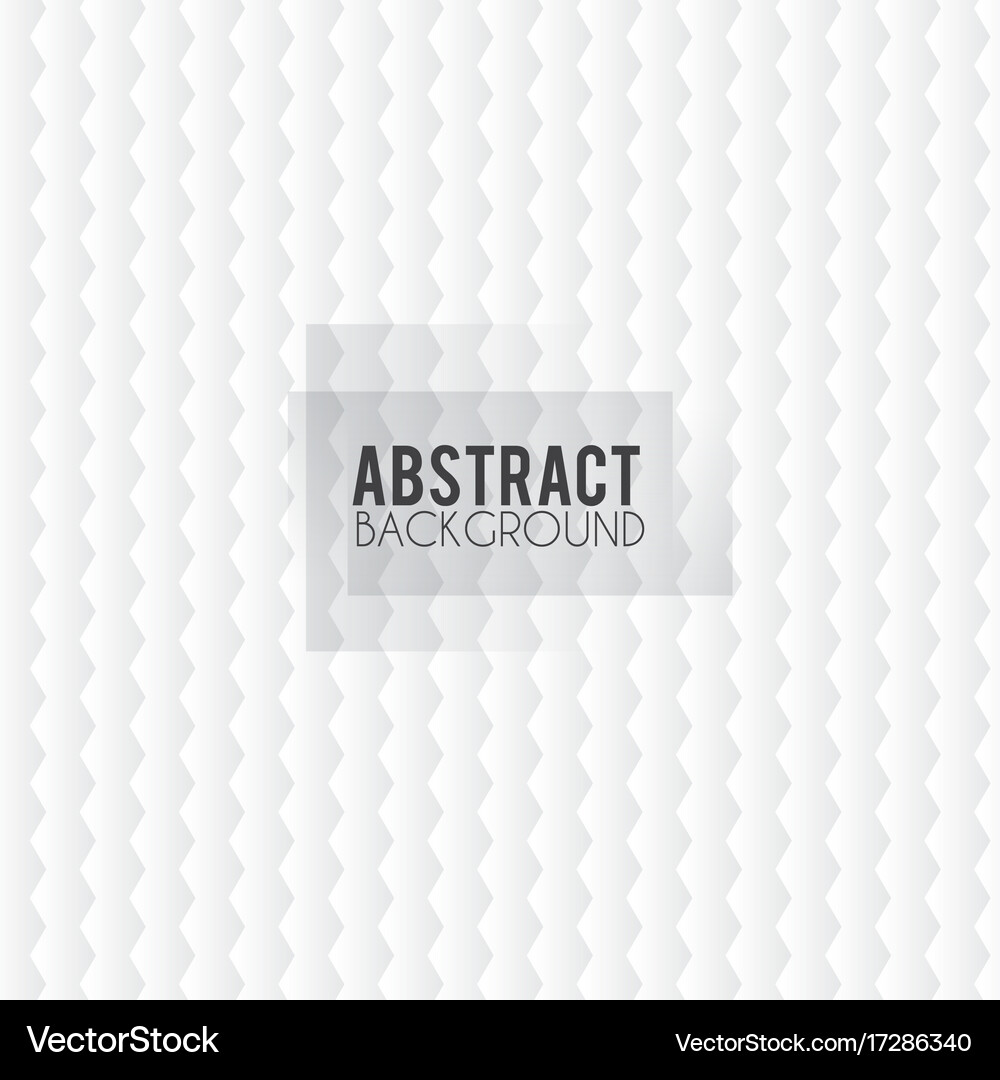 Abstract background with white paper cut shapes Vector Image