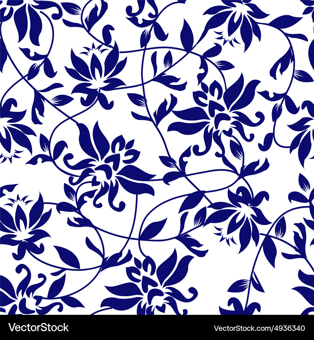 Beauty background with a blue lotus Royalty Free Vector