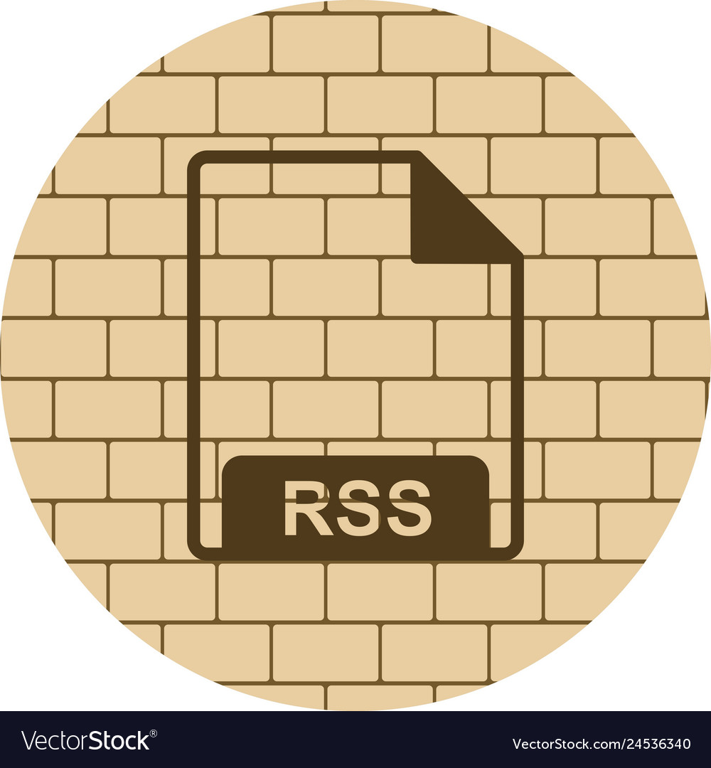 Rss icon Royalty Free Vector Image - VectorStock