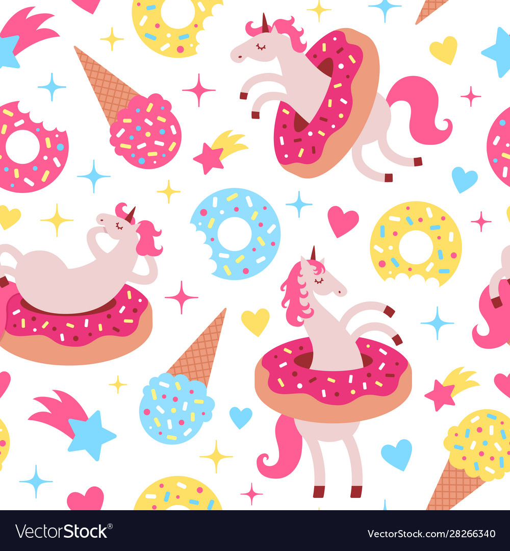 Seamless pattern with fun Royalty Free Vector Image
