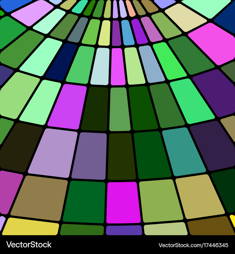 Abstract stained-glass mosaic background Vector Image