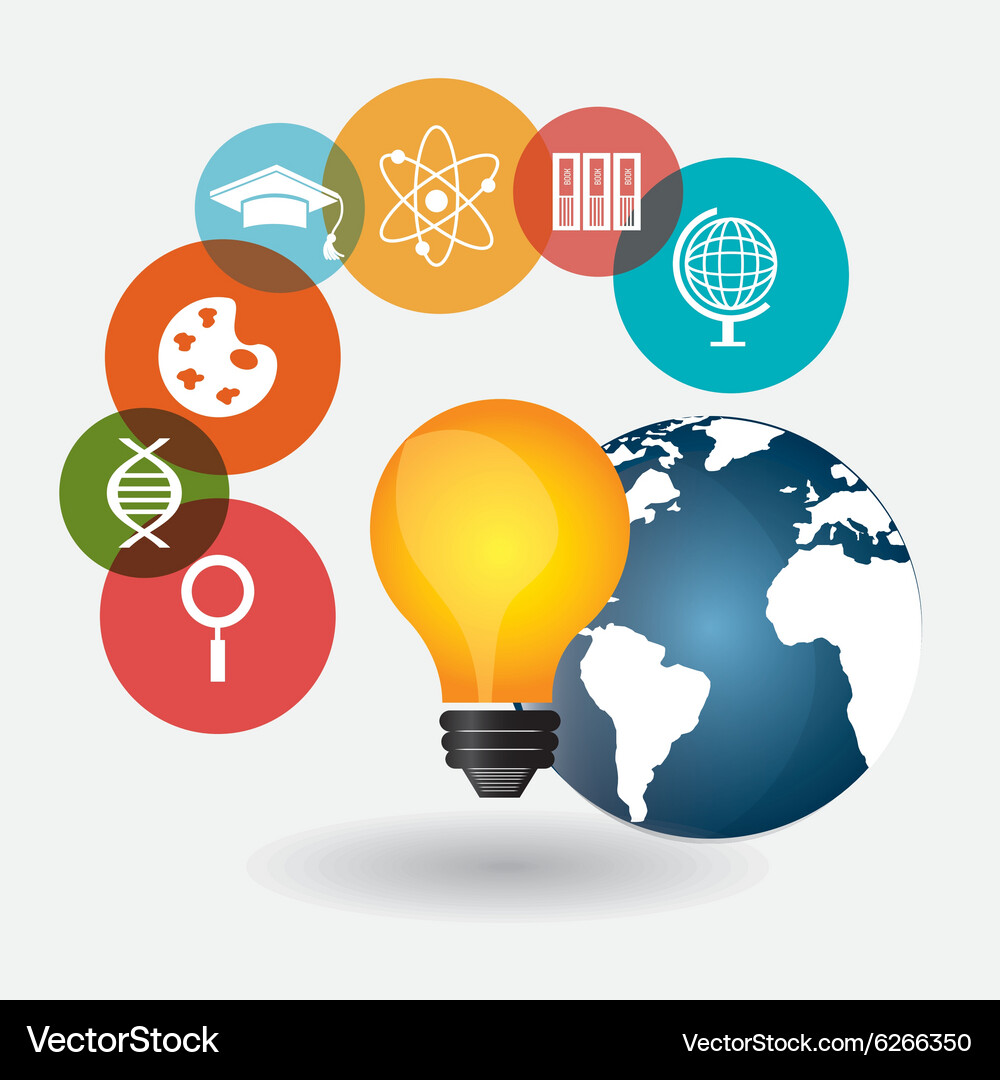 Back to school season design Royalty Free Vector Image