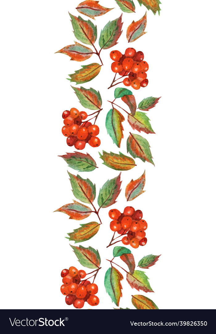 Seamless vertical pattern with repeating elements Vector Image