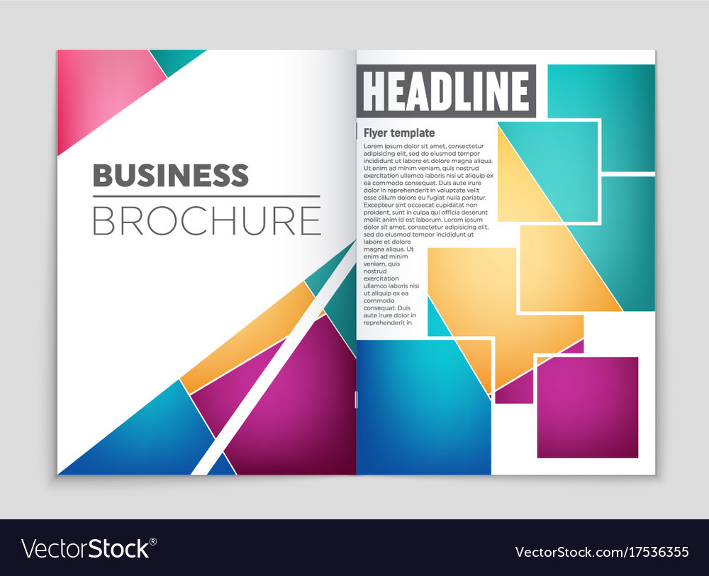 Abstract layout background set for art Royalty Free Vector