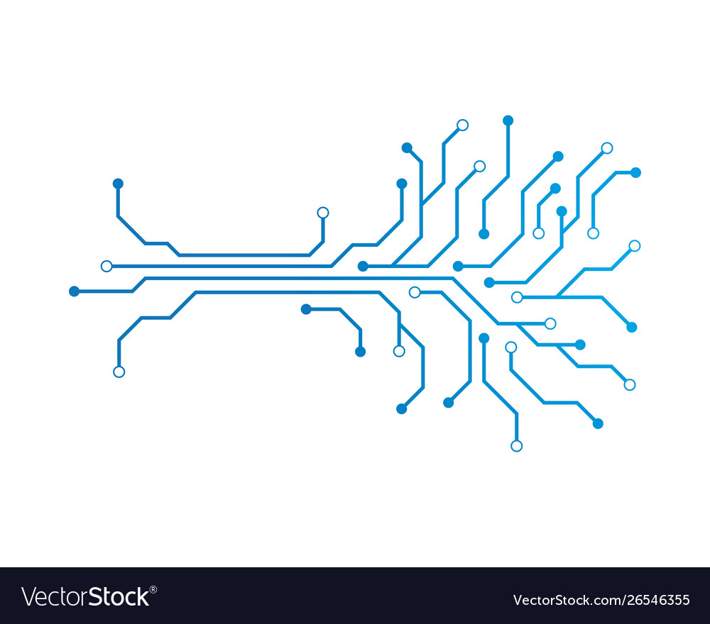 Circuit Royalty Free Vector Image - VectorStock
