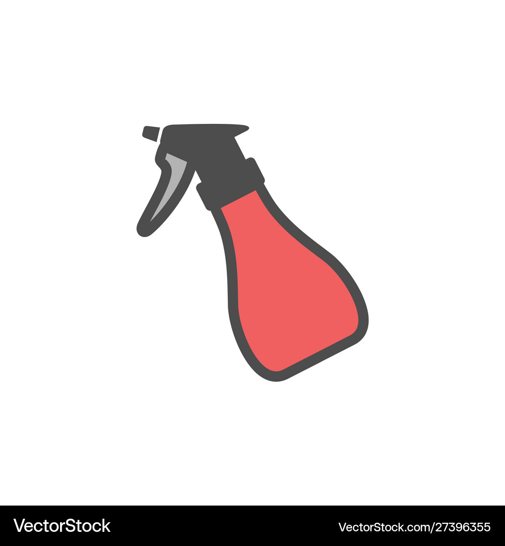 Sprayer colorful icon garden tool Royalty Free Vector Image