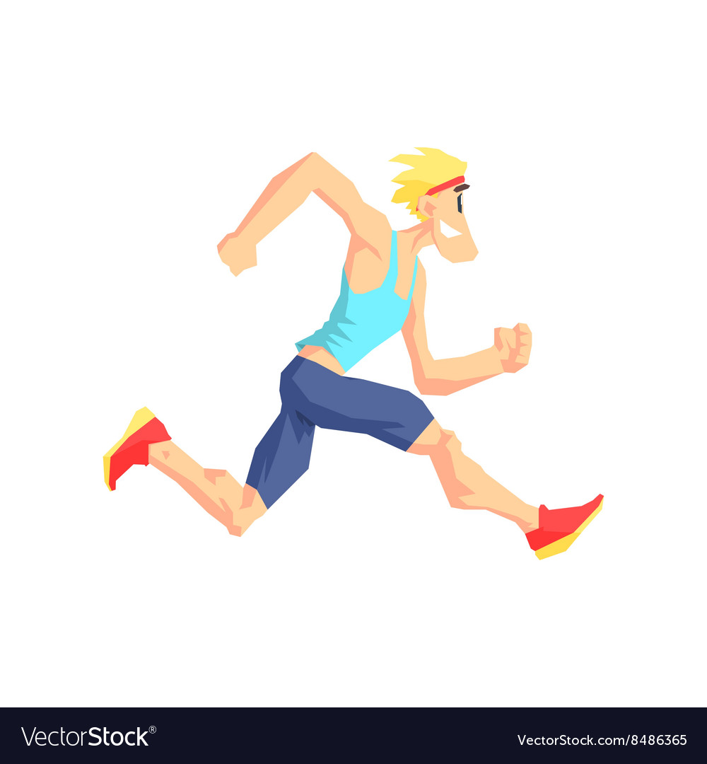 Runner Royalty Free Vector Image - VectorStock