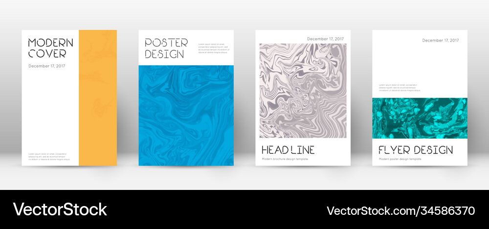 Abstract cover terrific design template suminaga Vector Image