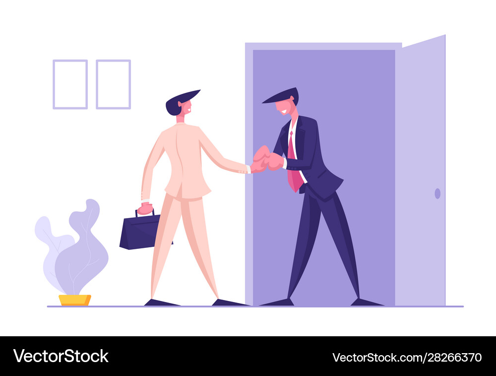 Job application approved and hiring concept Vector Image