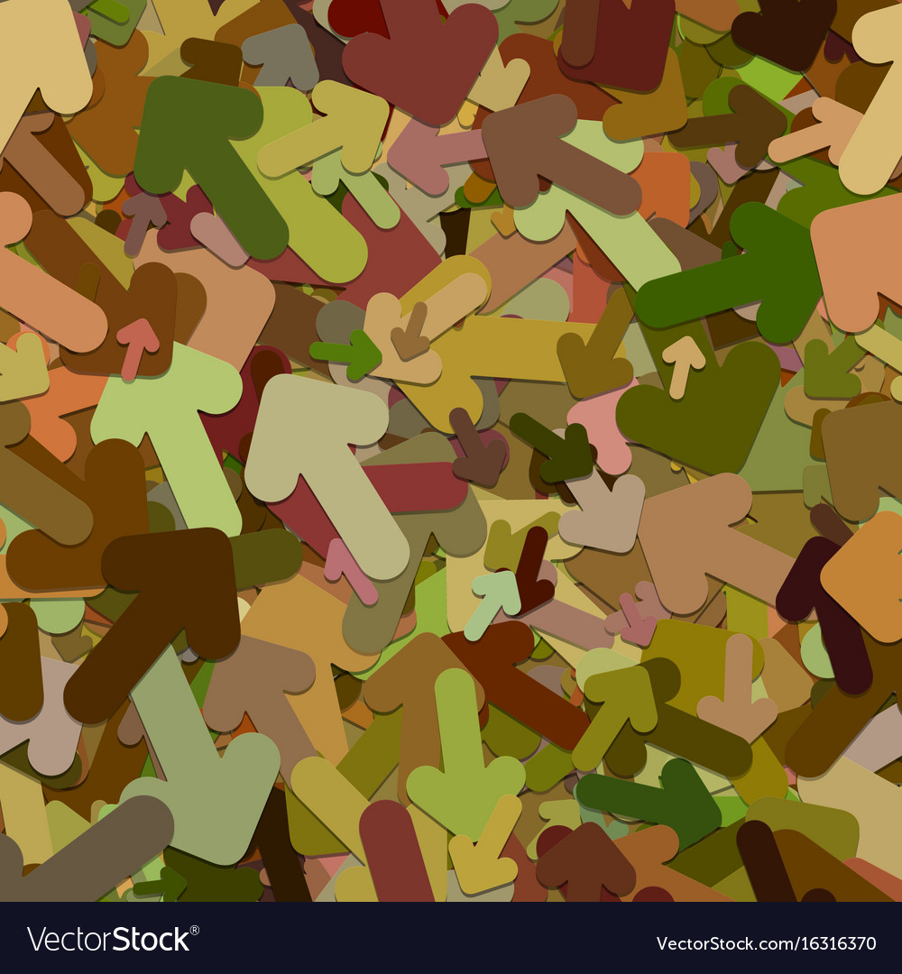 Repeating arrow pattern background Royalty Free Vector Image