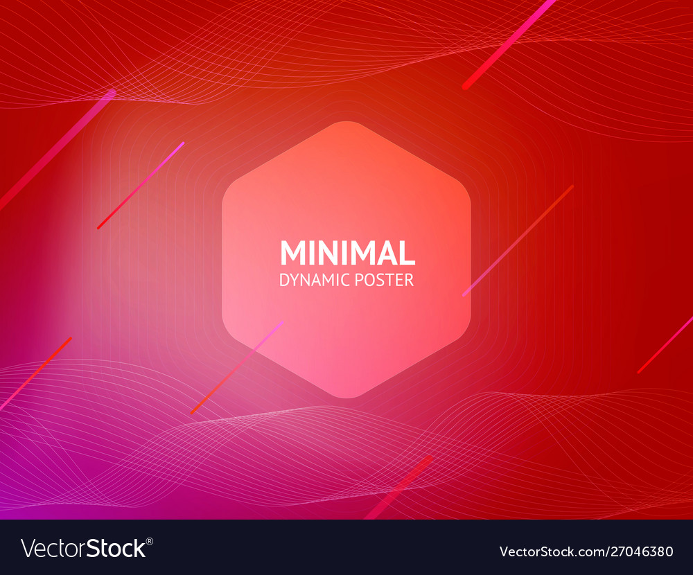 Dynamic colorful vibrant wave background Vector Image Dynamic colorful vibrant wave background Vector Image