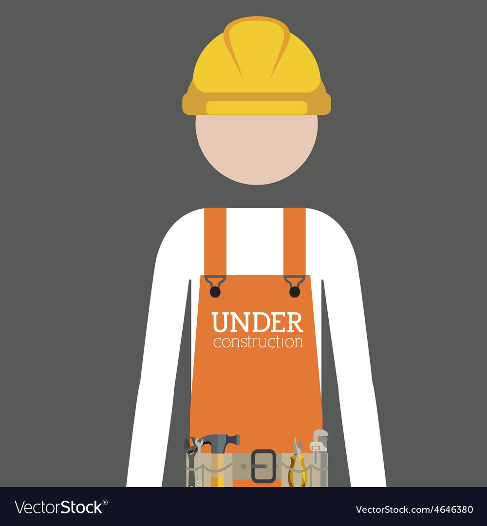Under construction design Royalty Free Vector Image