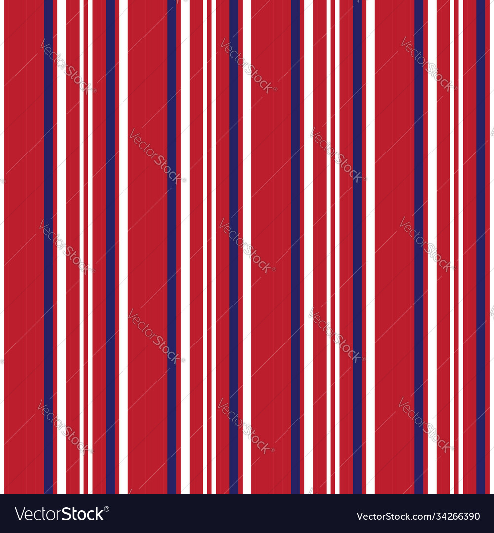 Red and blue stripe seamless pattern background Vector Image