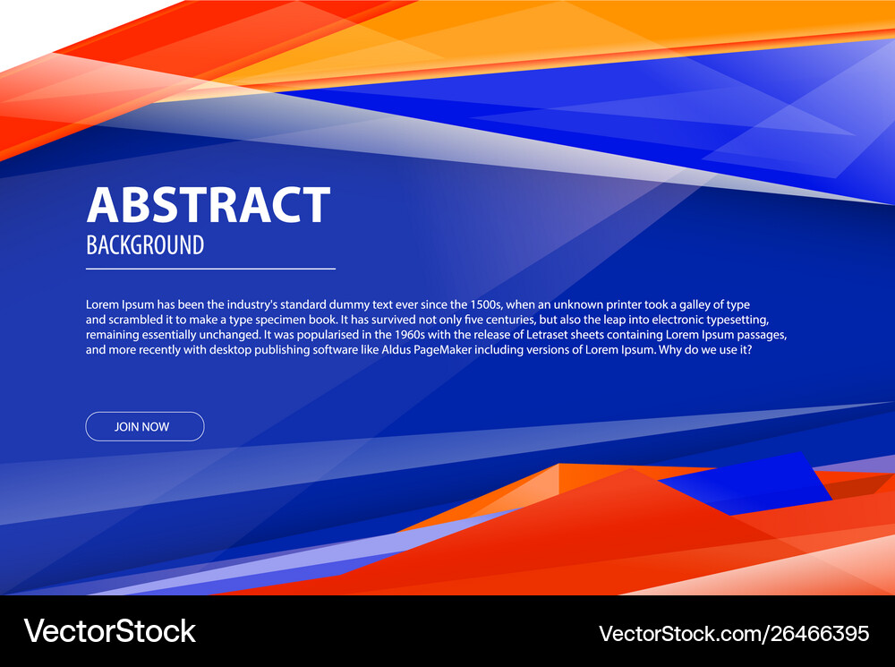 Abstract background geometric modern business Vector Image