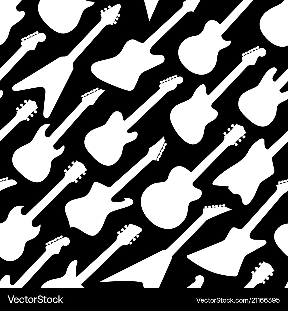 Black and white colors pattern with different Vector Image