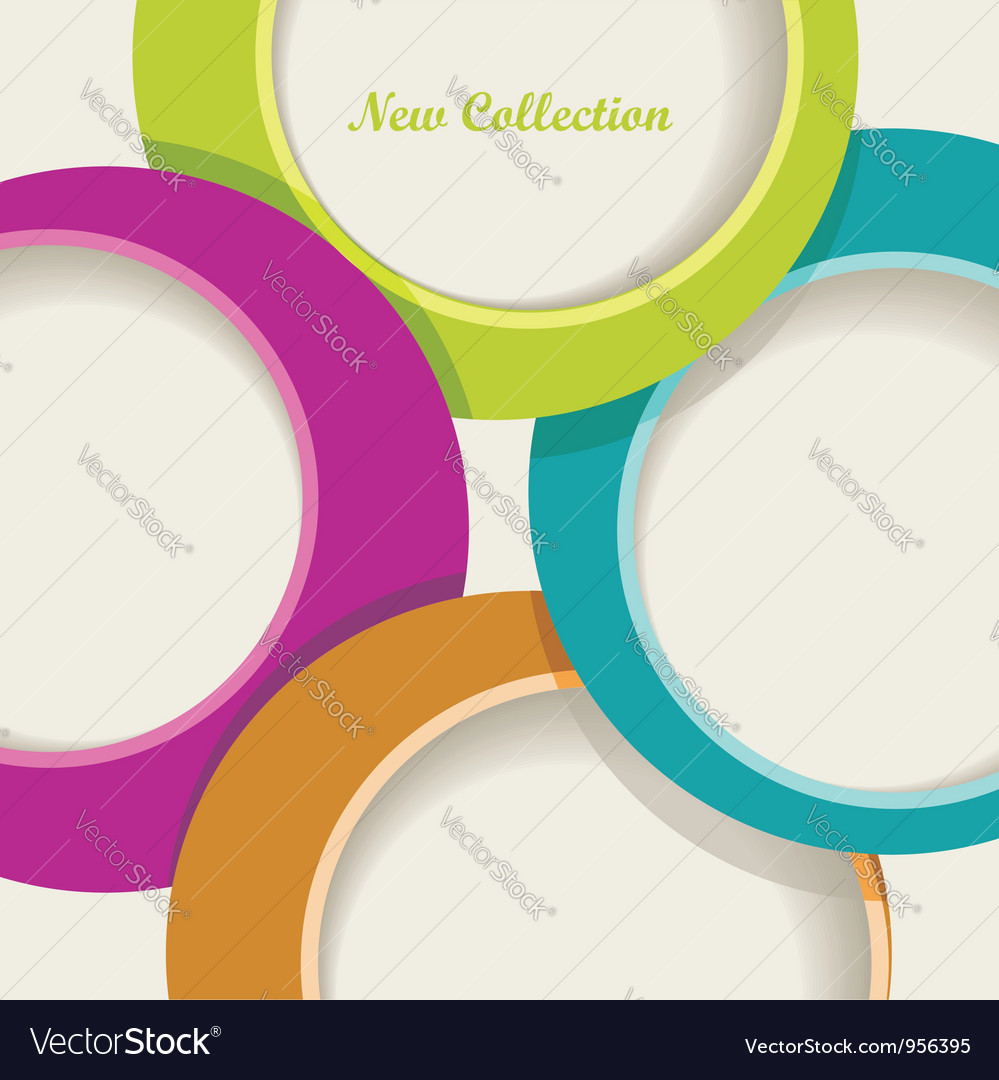 Circle background Royalty Free Vector Image - VectorStock