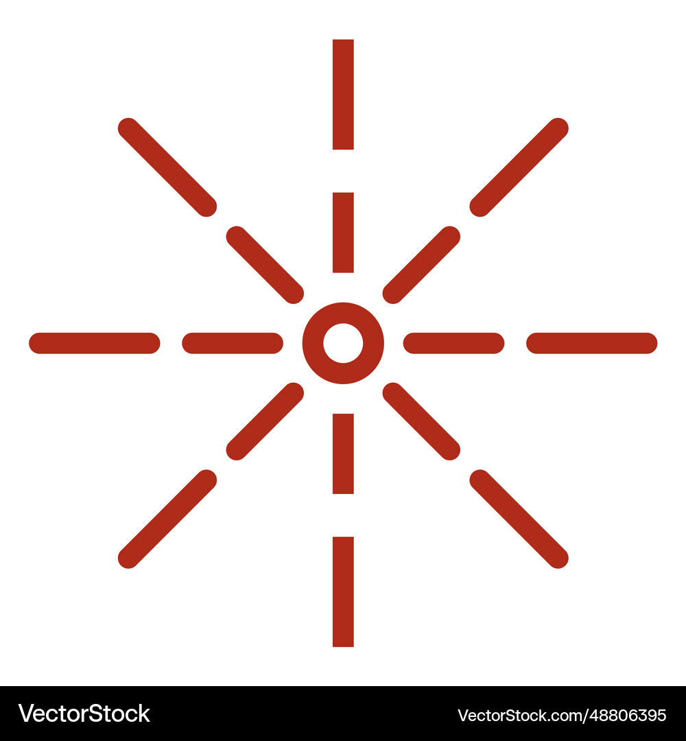 Explosion firework stroke Royalty Free Vector Image