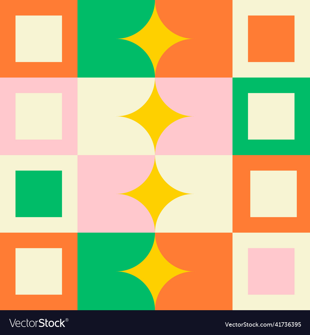 Simple geometric pattern Royalty Free Vector Image