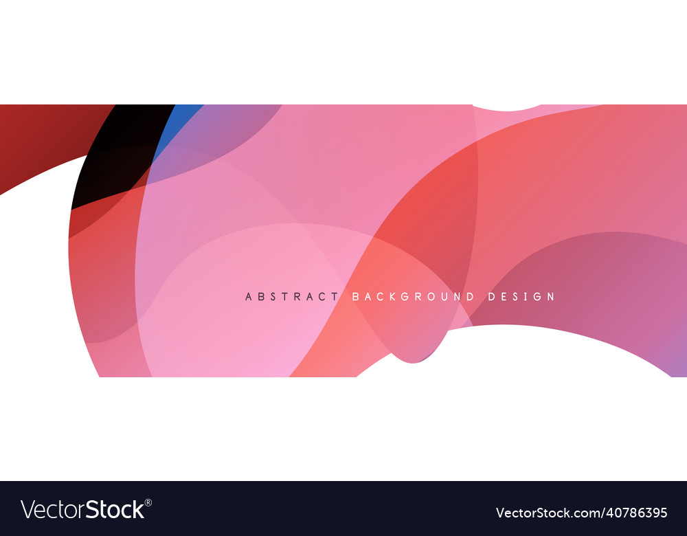 Trendy simple fluid color gradient abstract Vector Image