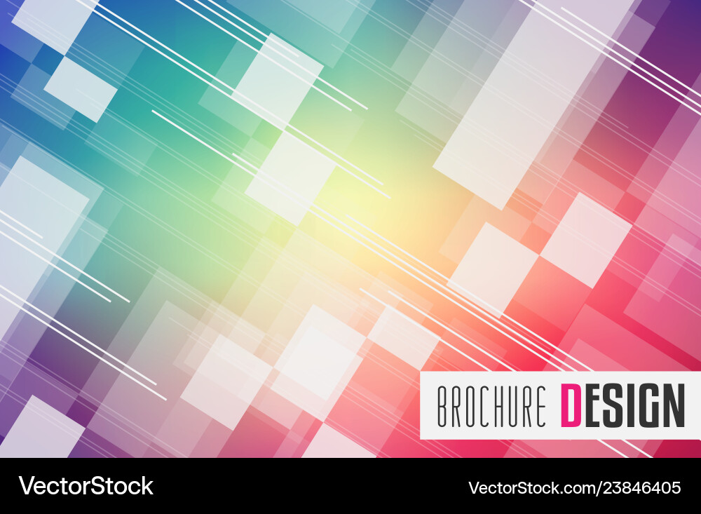 Brochure template flyer design or depliant cover Vector Image