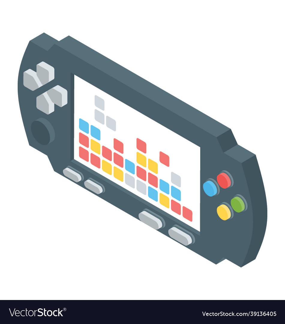 Game console Royalty Free Vector Image - VectorStock