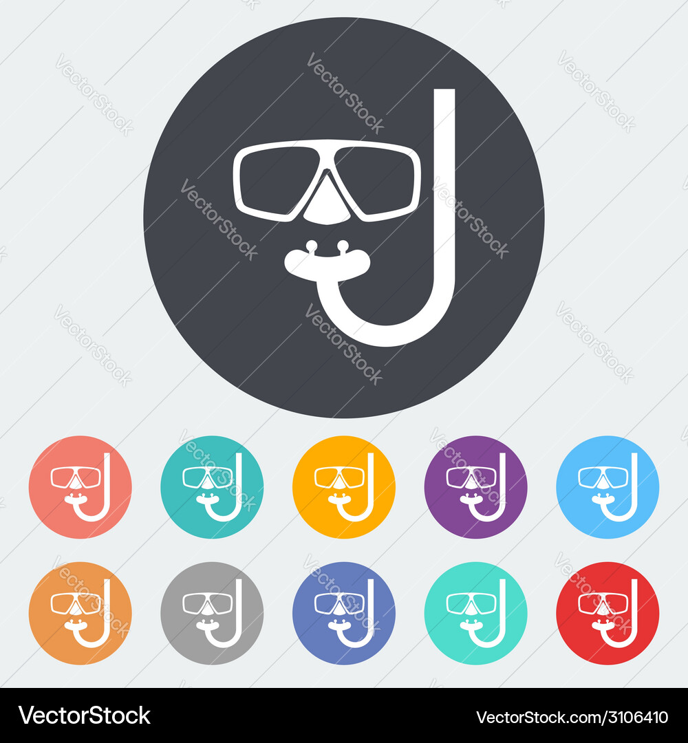 Diving Royalty Free Vector Image - VectorStock