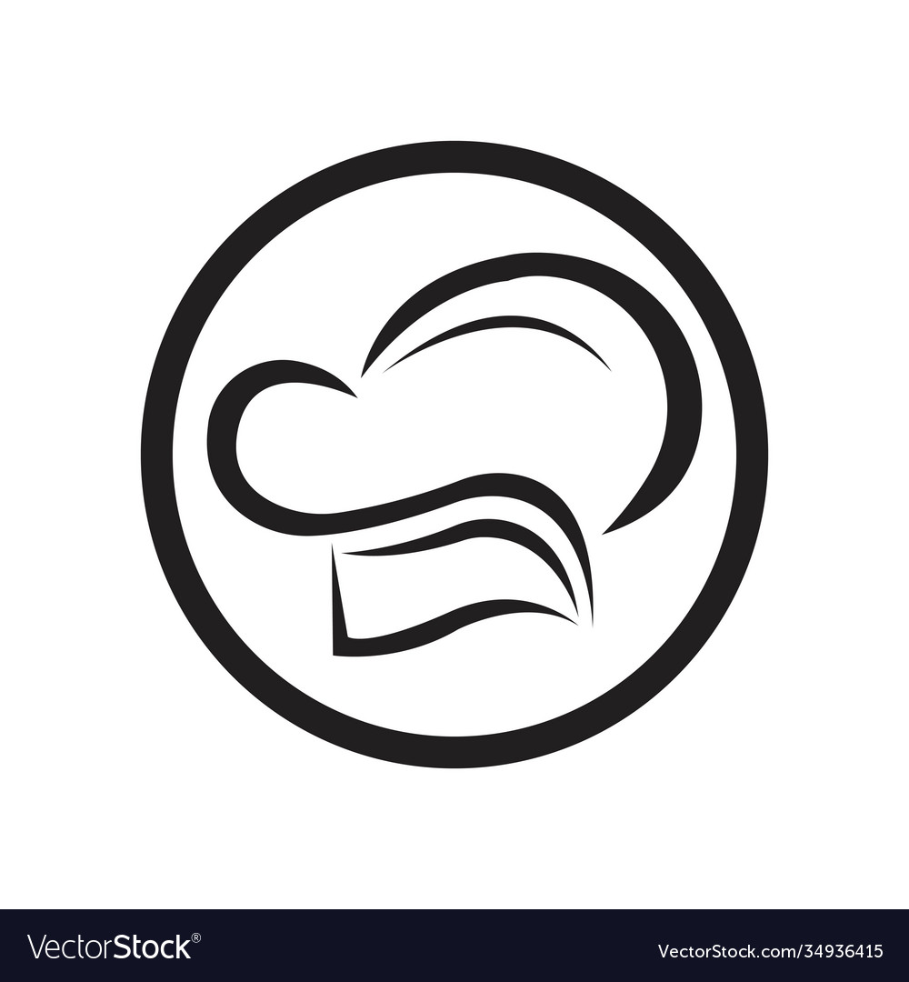 Chef hat Royalty Free Vector Image - VectorStock