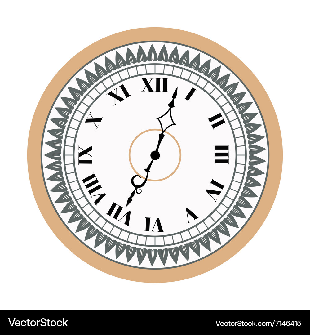 Clock watch alarms icons Royalty Free Vector Image