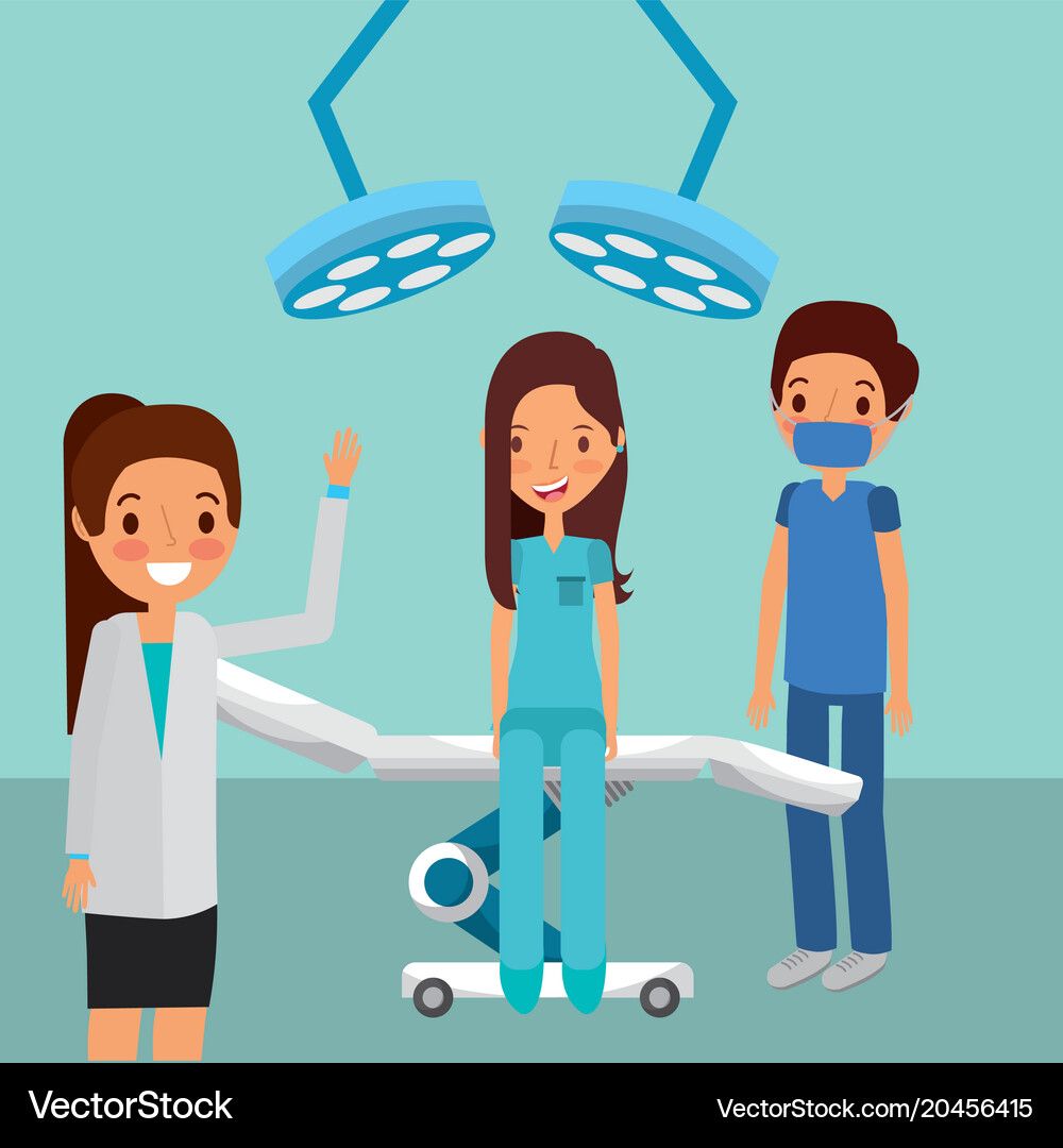 Medical people professional Royalty Free Vector Image