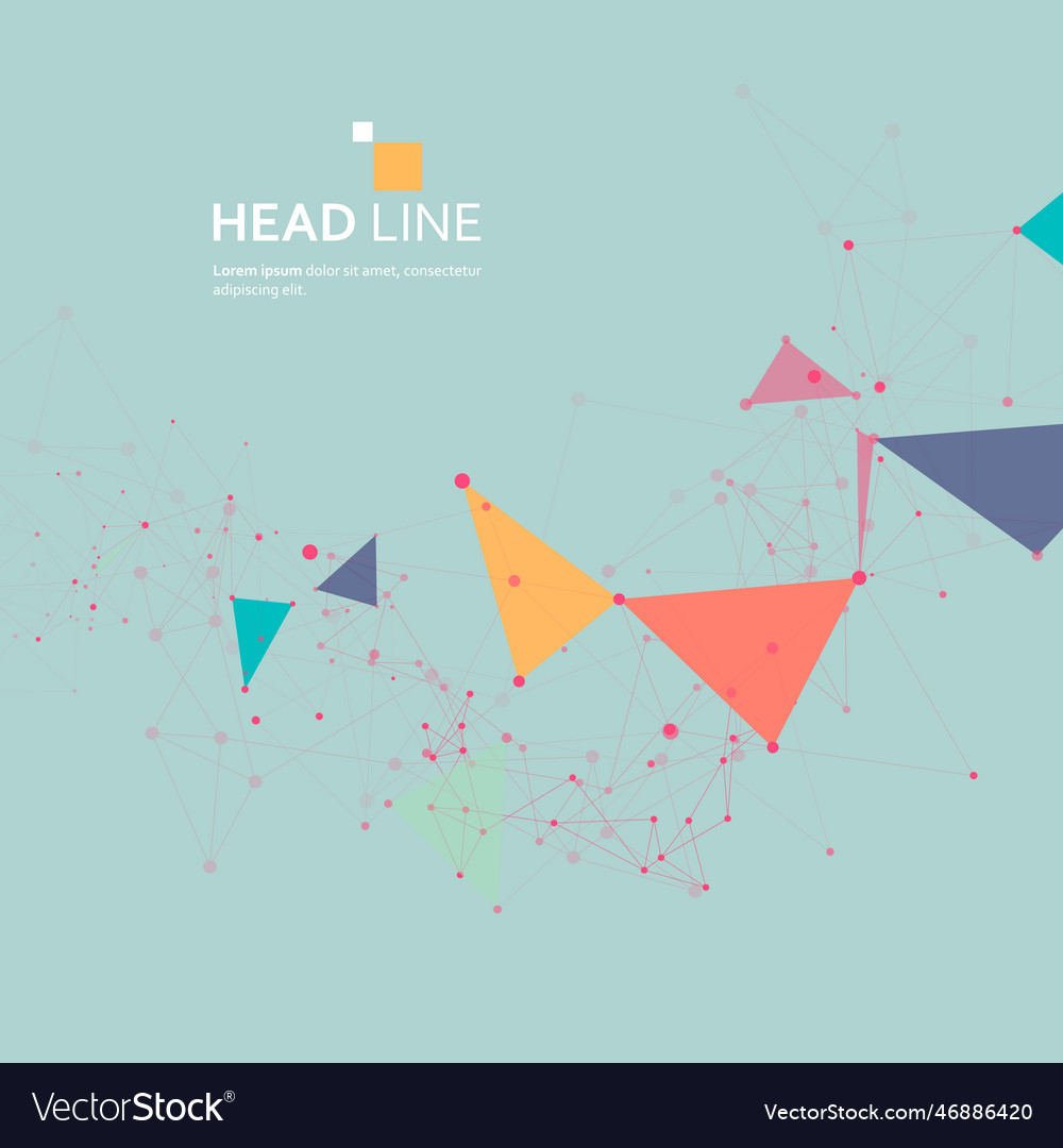 Abstract presentation template creative Royalty Free Vector