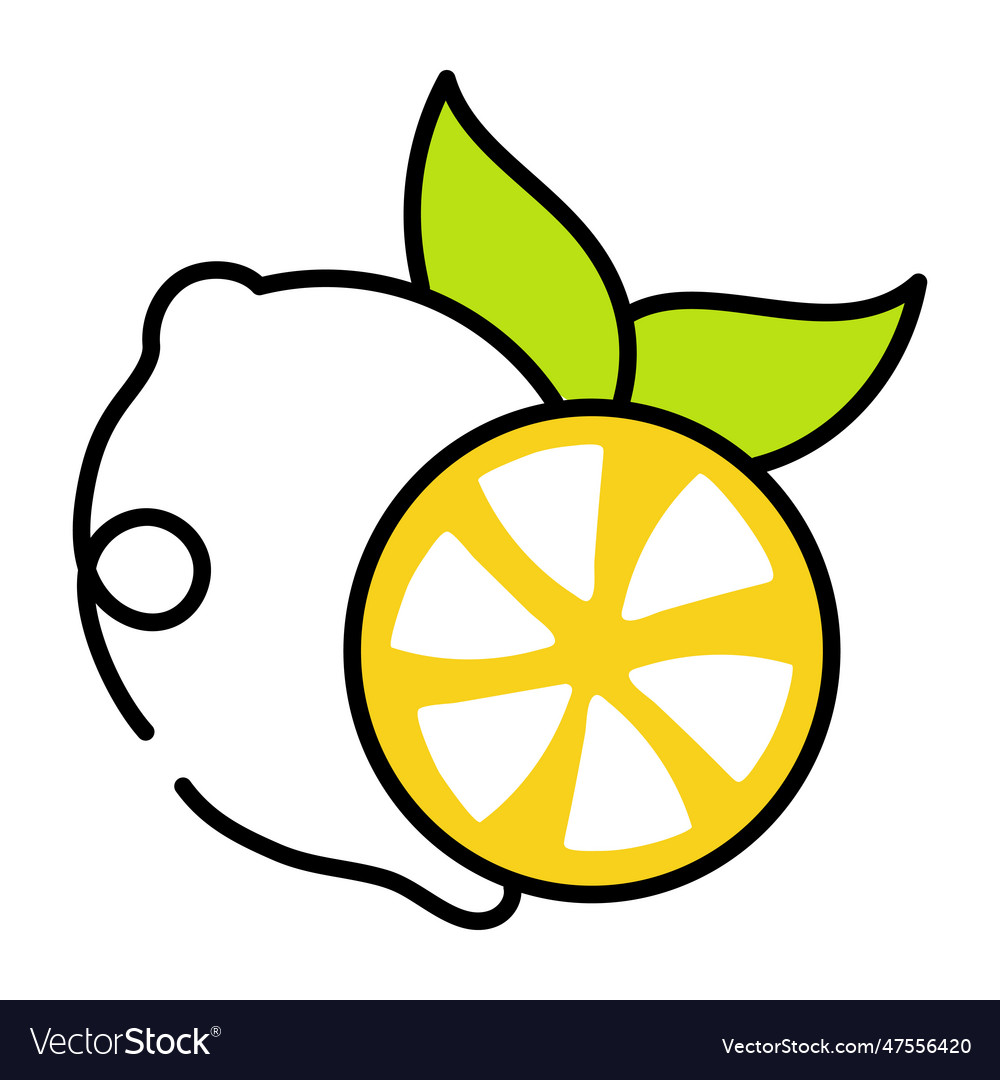 Lemon Royalty Free Vector Image - VectorStock