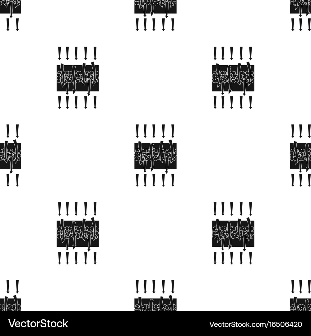 Water filtration through carbonic filter icon Vector Image