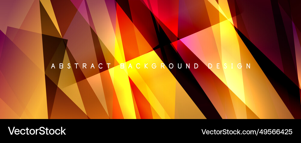 Breaking glass background kaleidoscope effect Vector Image