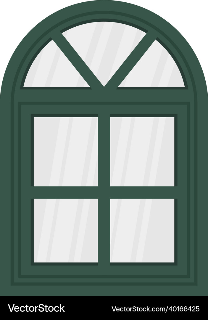 Casement window Royalty Free Vector Image - VectorStock