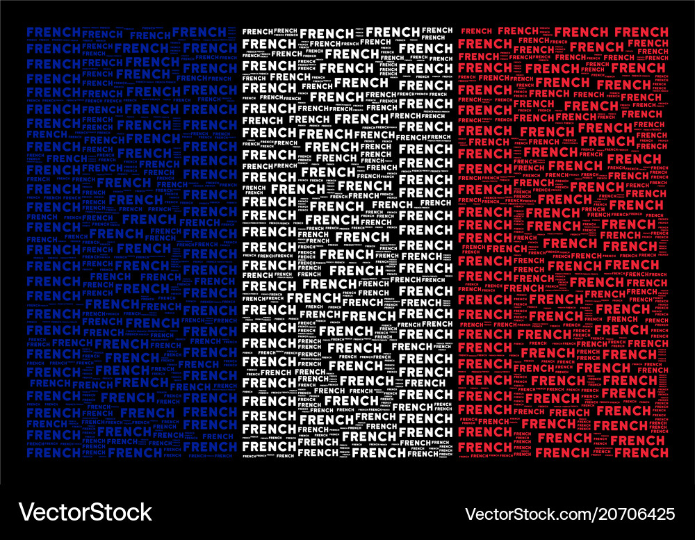 French Words Collage My First Book Of French Words: My First Words In