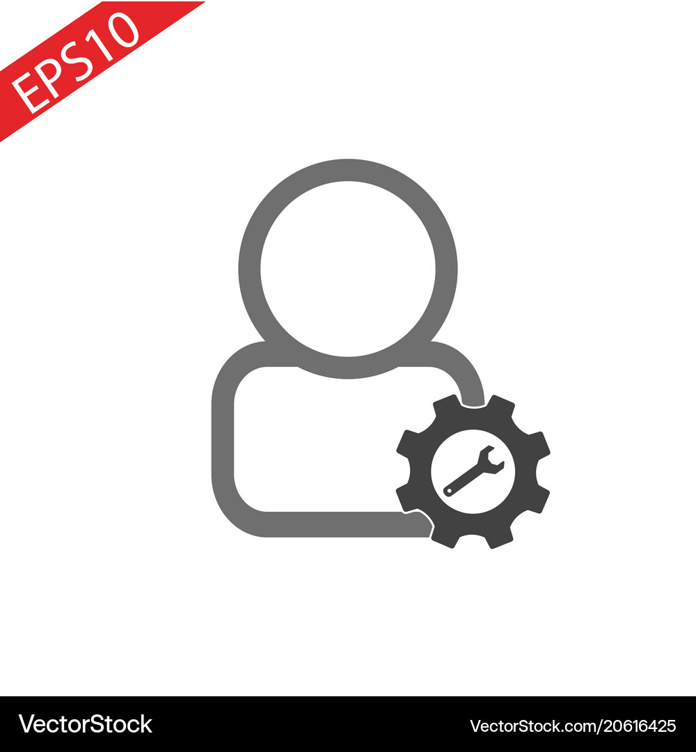 Person icon plus symbol for add new user Vector Image