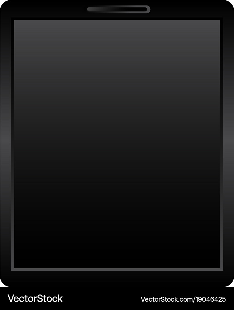 Tablet mobile technology Royalty Free Vector Image