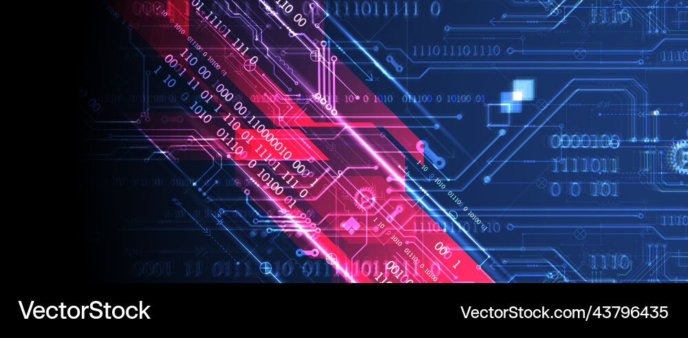 Abstract background on technological Royalty Free Vector