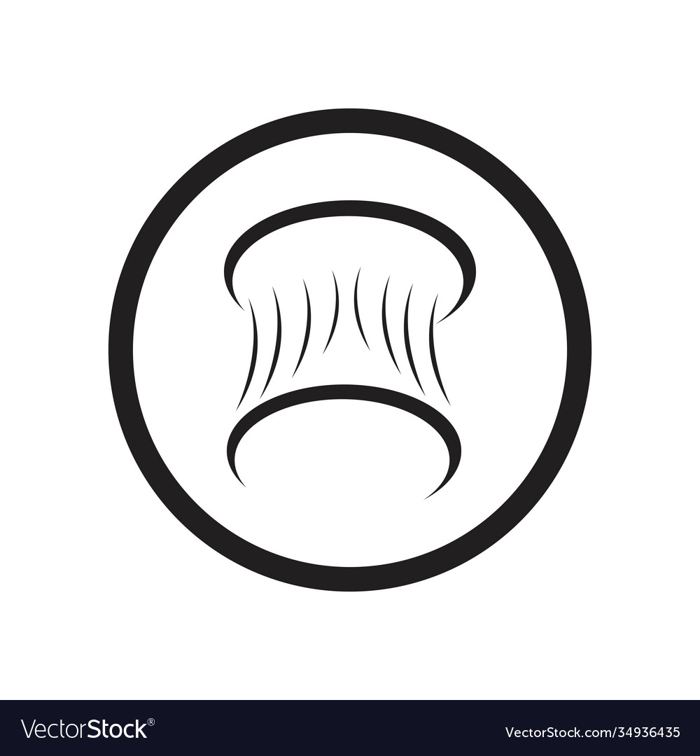 Chef hat Royalty Free Vector Image - VectorStock