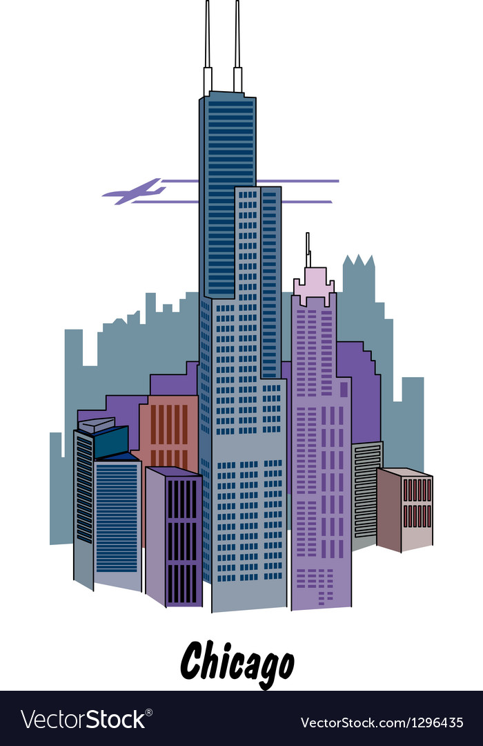 Chicago Royalty Free Vector Image - VectorStock