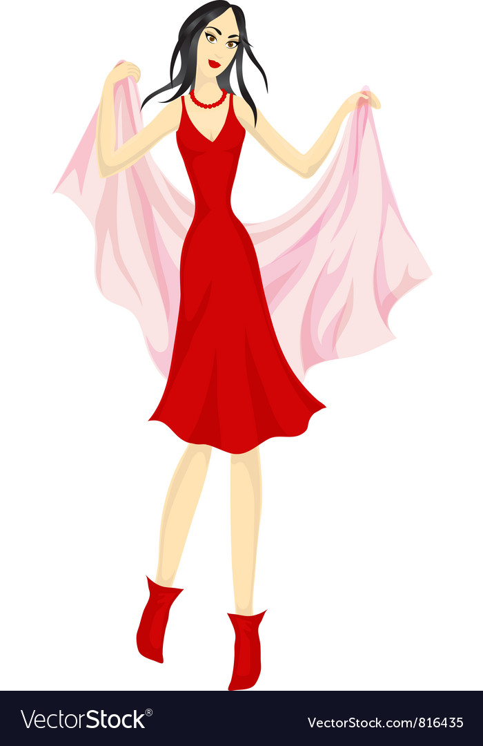 Red Royalty Free Vector Image - VectorStock