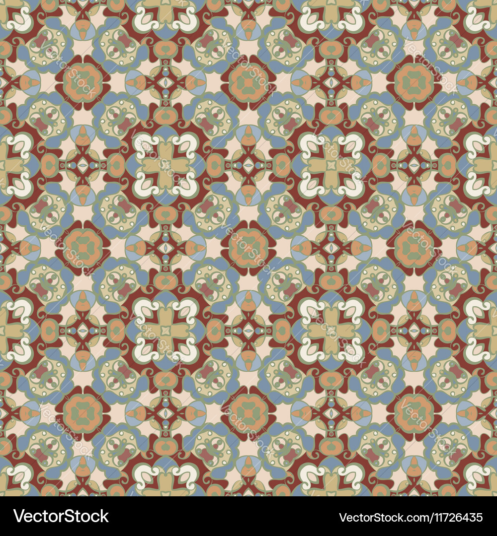 Seamless vintage pattern Royalty Free Vector Image