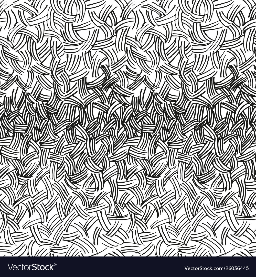 Seamless hand drawn pattern Royalty Free Vector Image