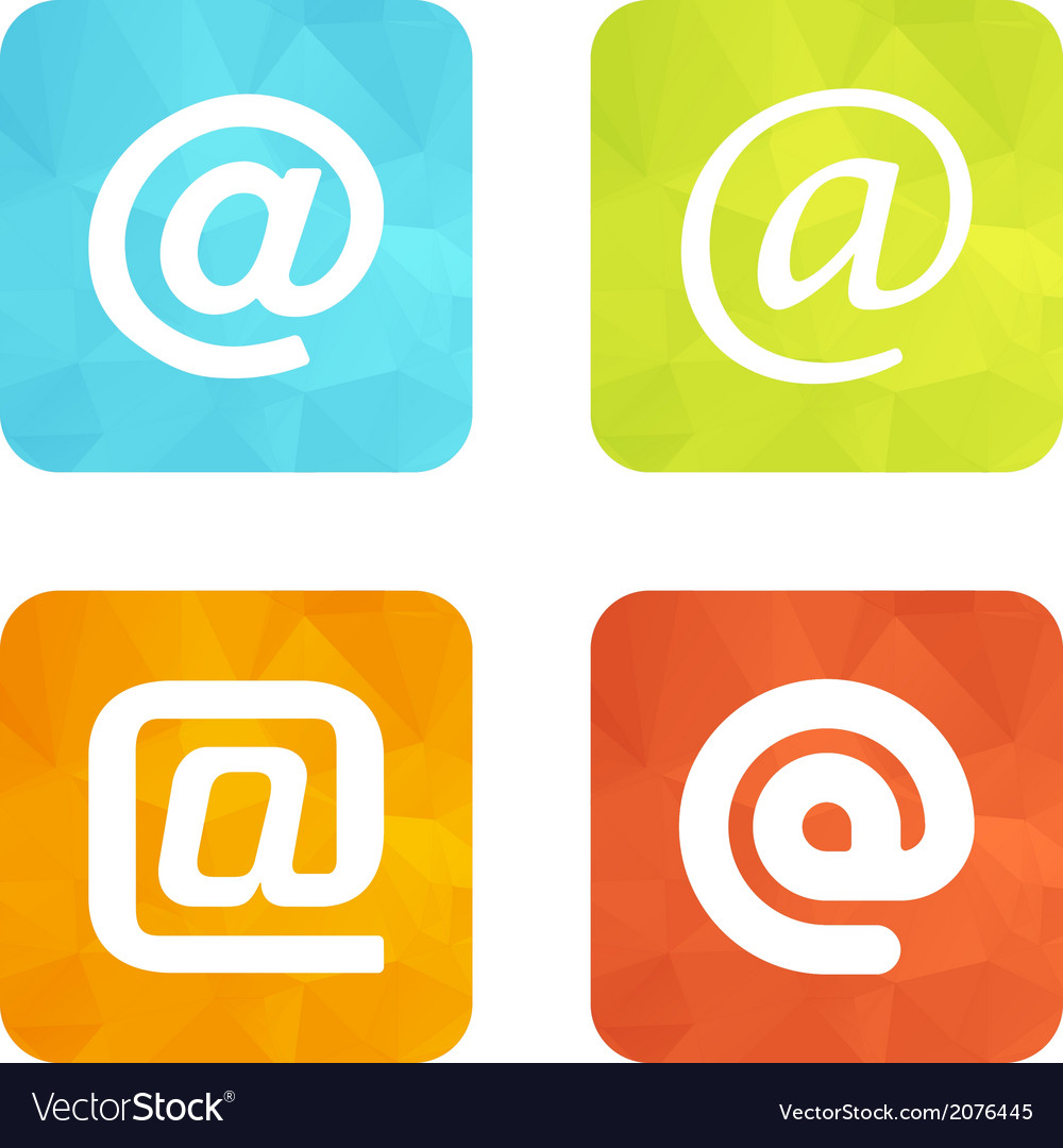 Set icons Royalty Free Vector Image - VectorStock