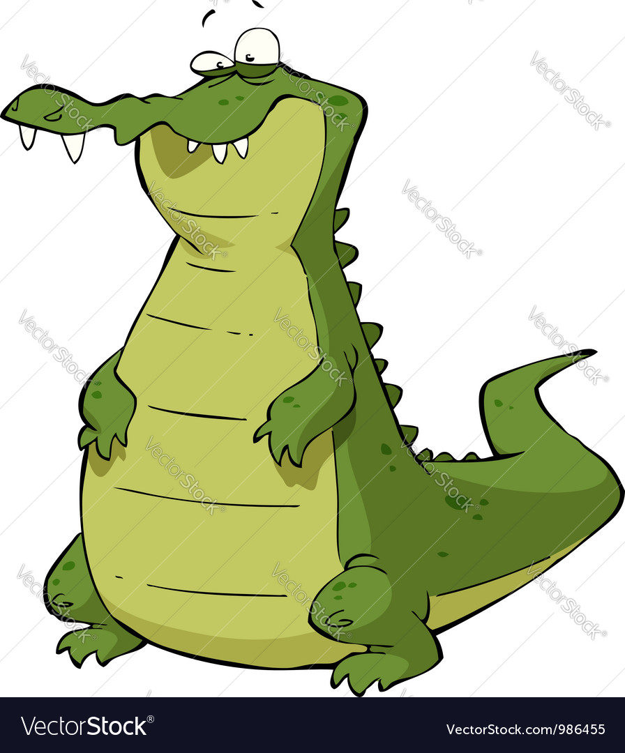 Caiman Royalty Free Vector Image - VectorStock