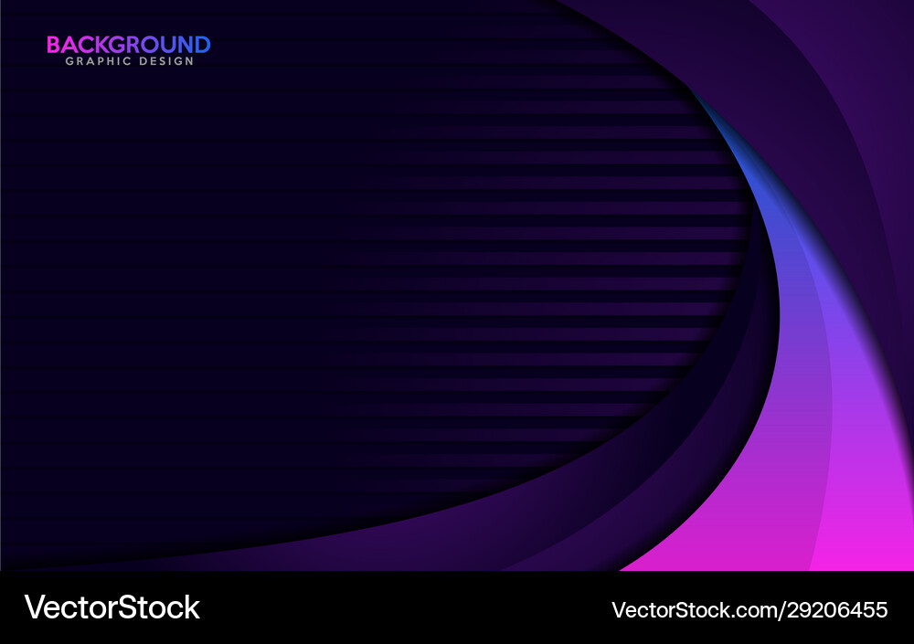 Dynamic dark purple overlap layer background Vector Image