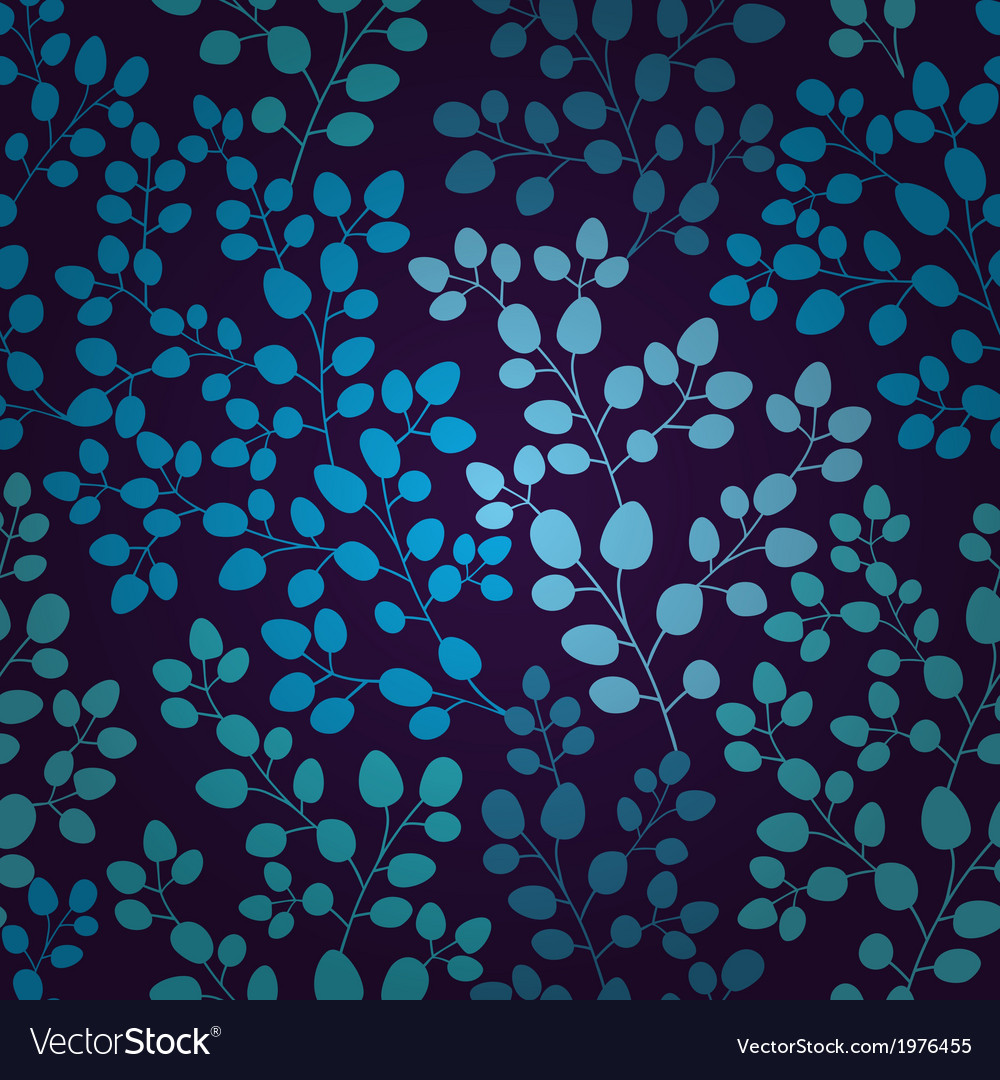 Seamless pattern with leaf Royalty Free Vector Image
